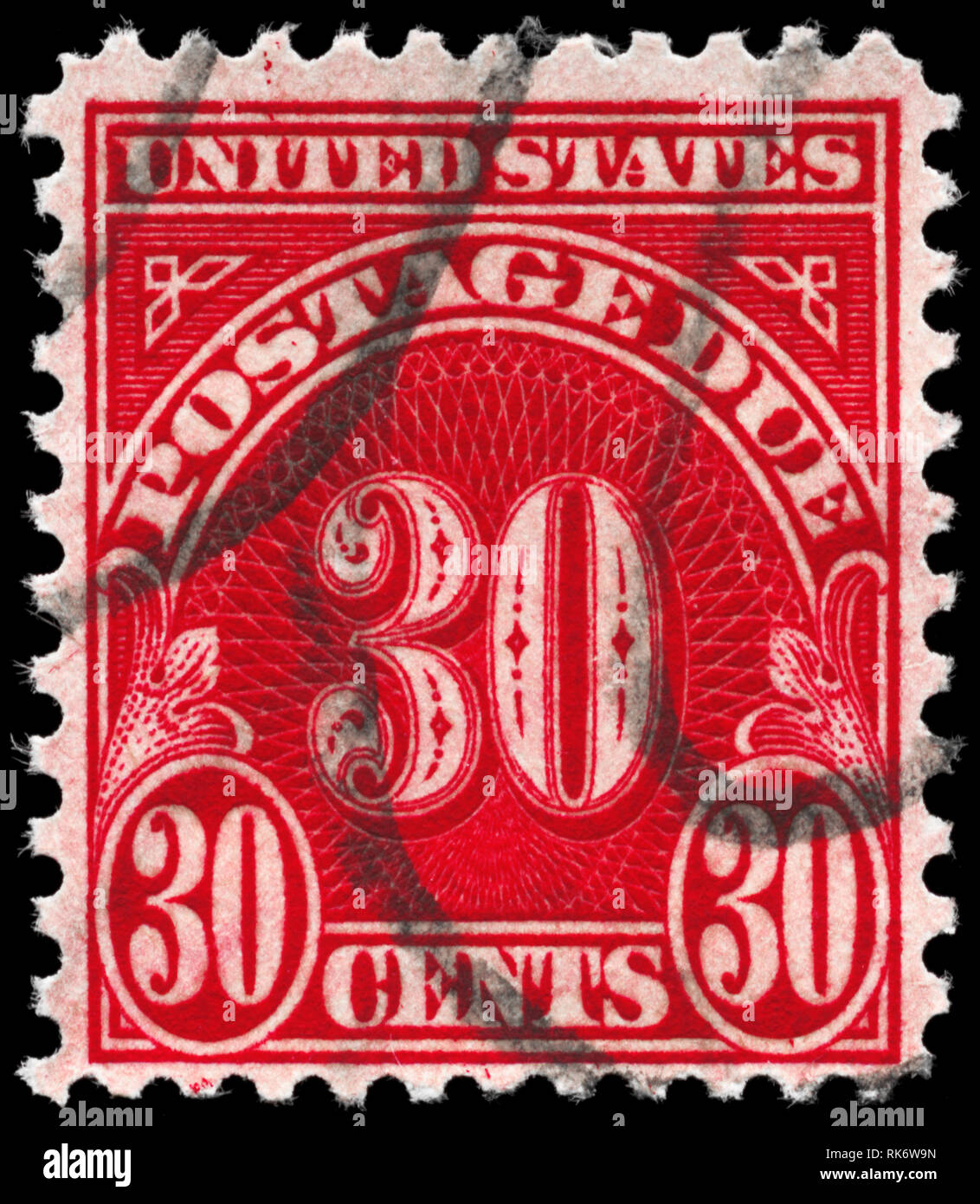 USA - CIRCA 1930: A Stamp printed in USA shows the Stamp with ...