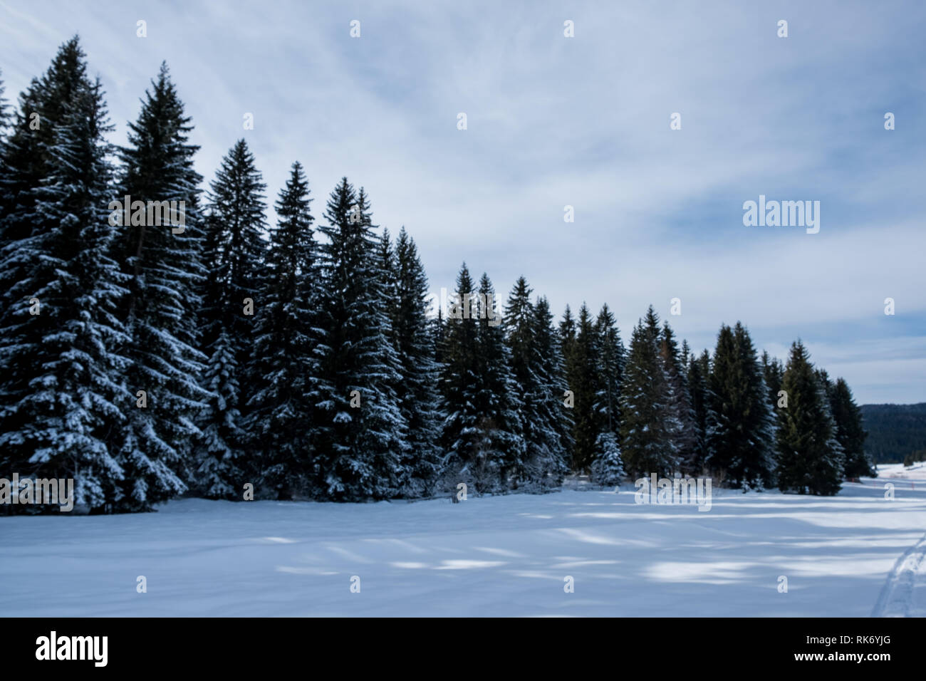 Sarajevo, Bosnia and Herzegovina - 9 February - Mount Igman near ...