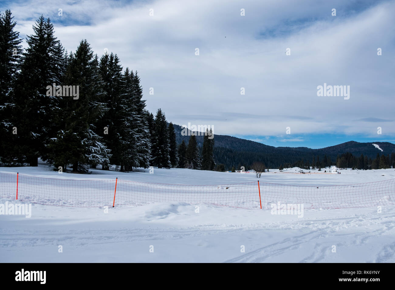 Sarajevo, Bosnia and Herzegovina - 9 February - Mount Igman near ...