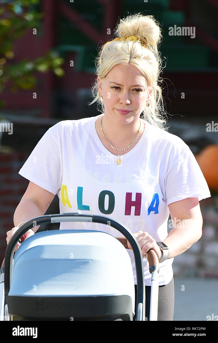 Hilary Duff And Daughter Banks Violet Koma Out And About In La 9388