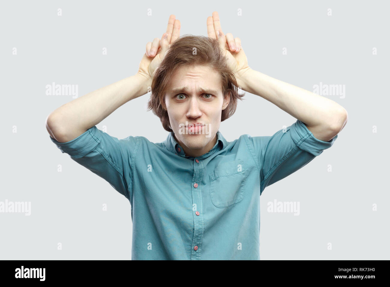 Long fingers hands man hi-res stock photography and images - Alamy
