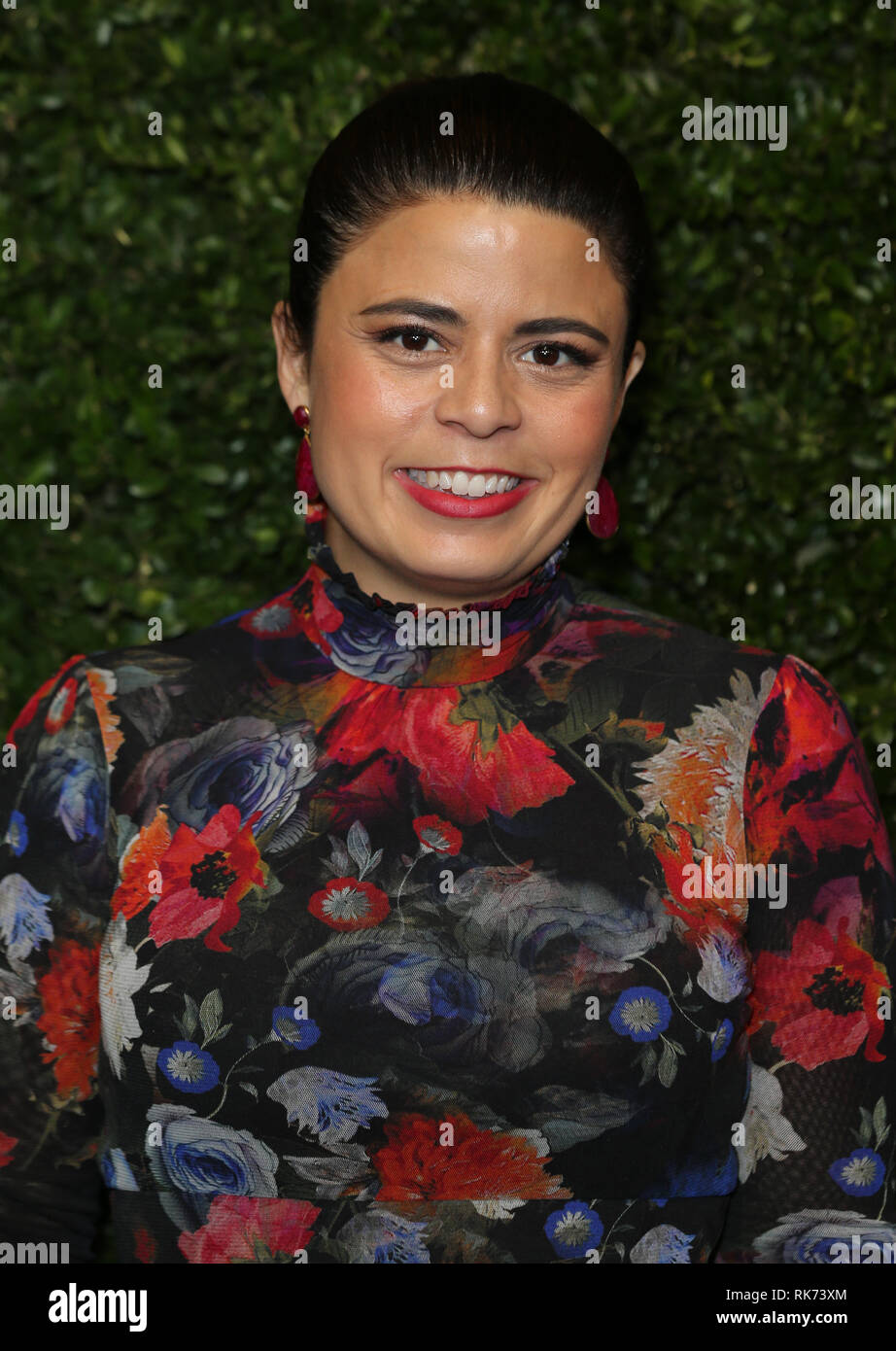Gabriela Rodriguez arrives for the Charles Finch x Chanel pre-Bafta ...