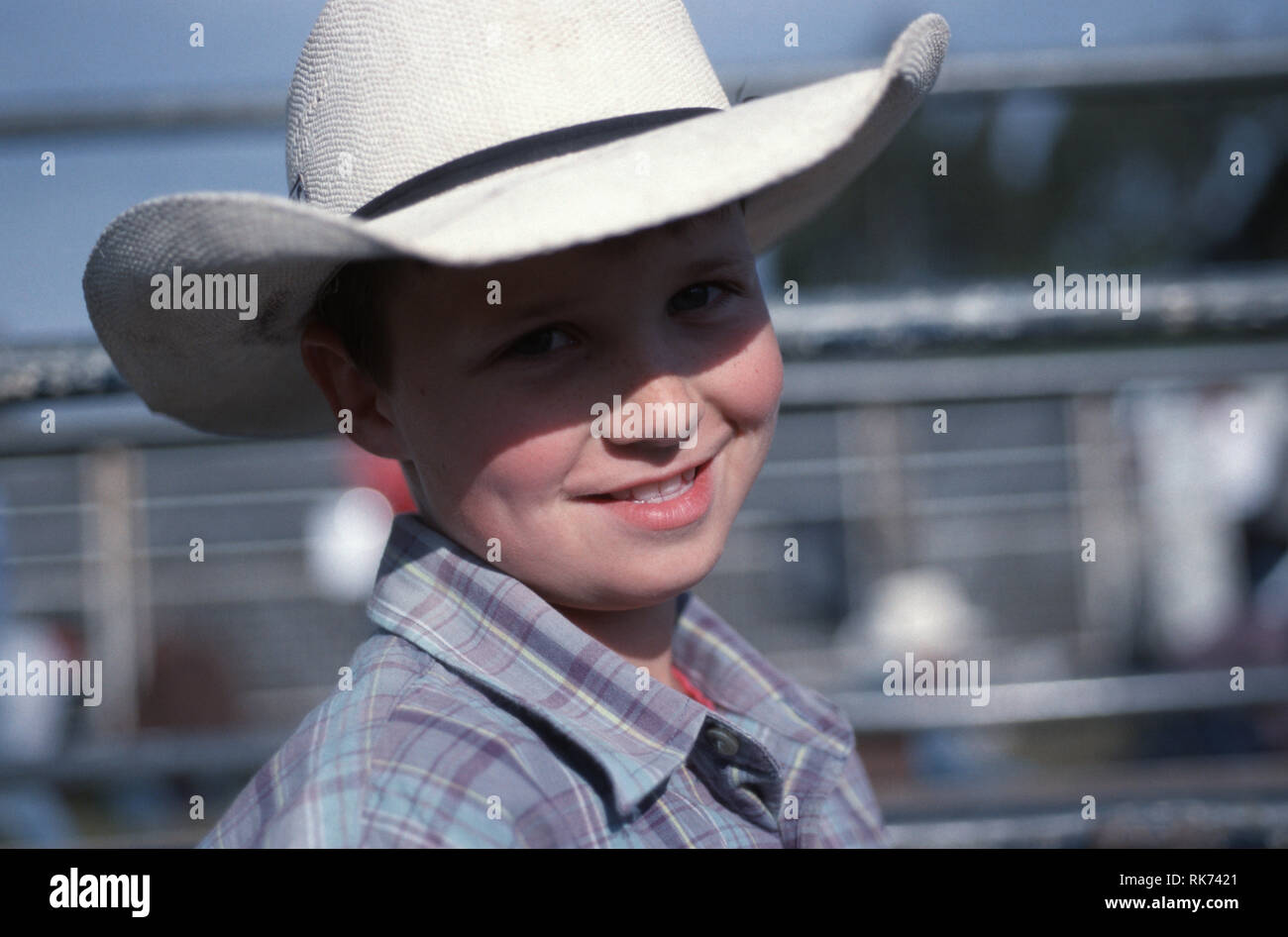 A surprisingly large number of children compete in the bull rides ...