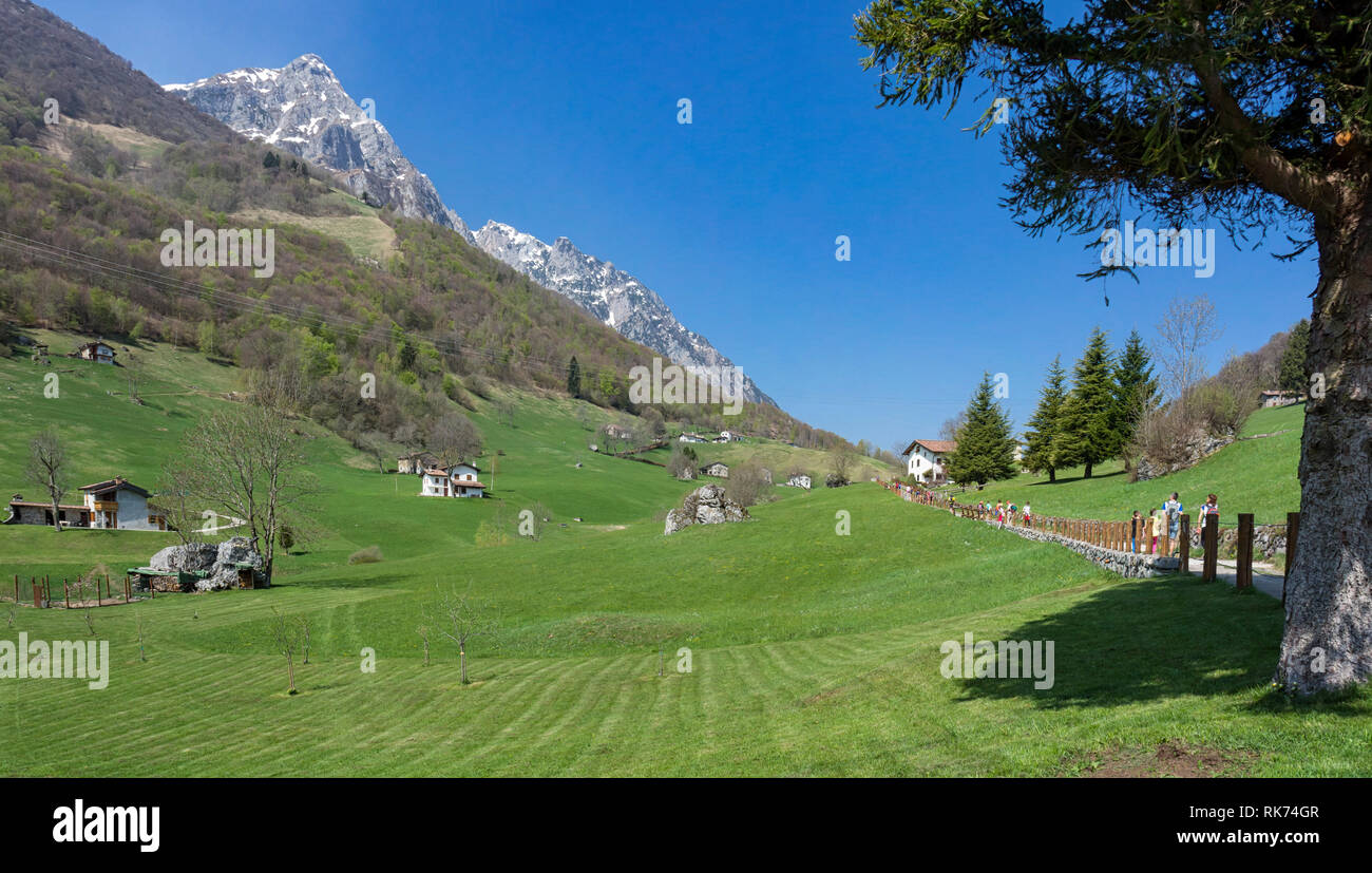 Piani di Nava valley Stock Photo - Alamy