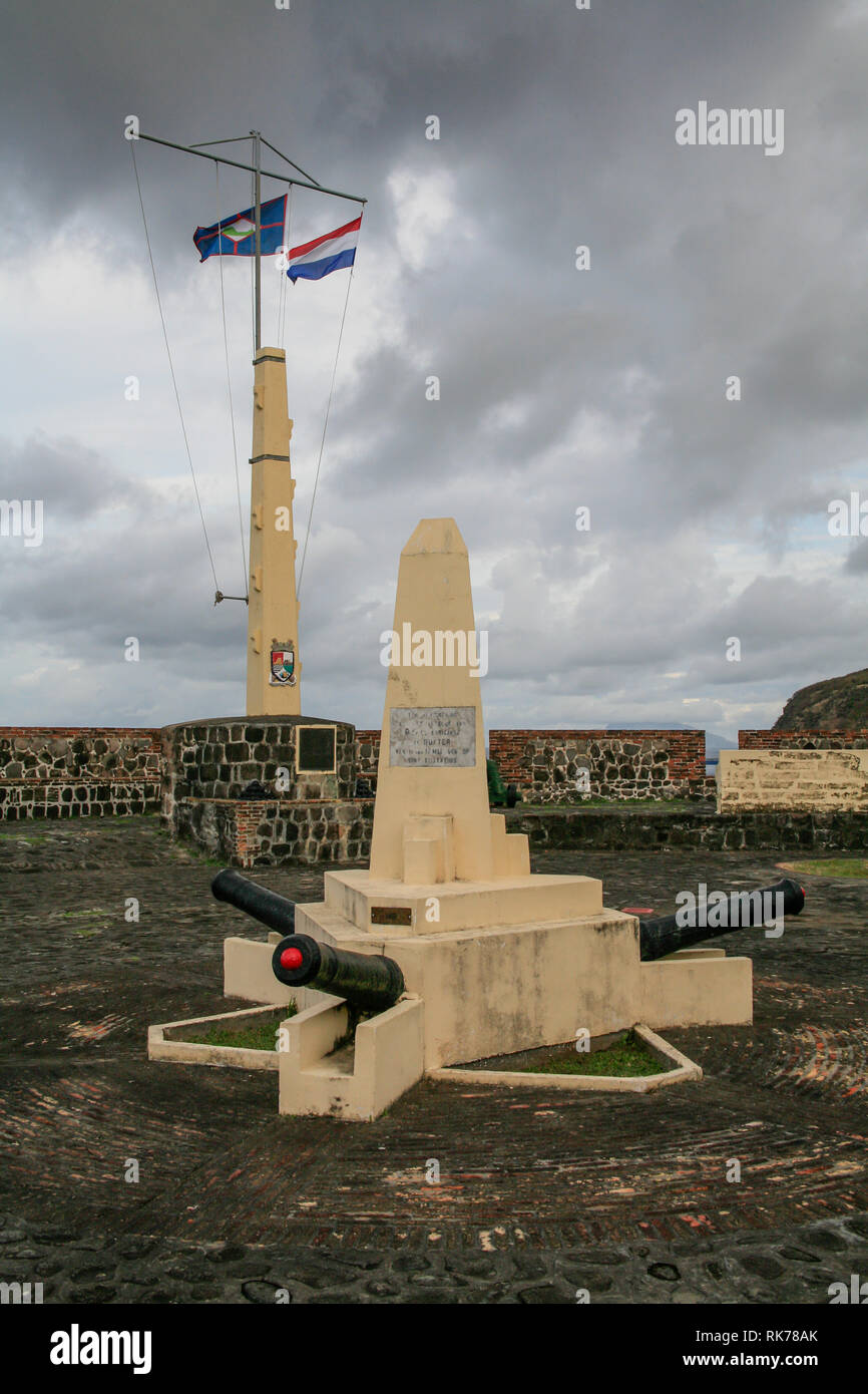 Island Sint Eustatius (Statia) in the Carribean Stock Photo - Alamy