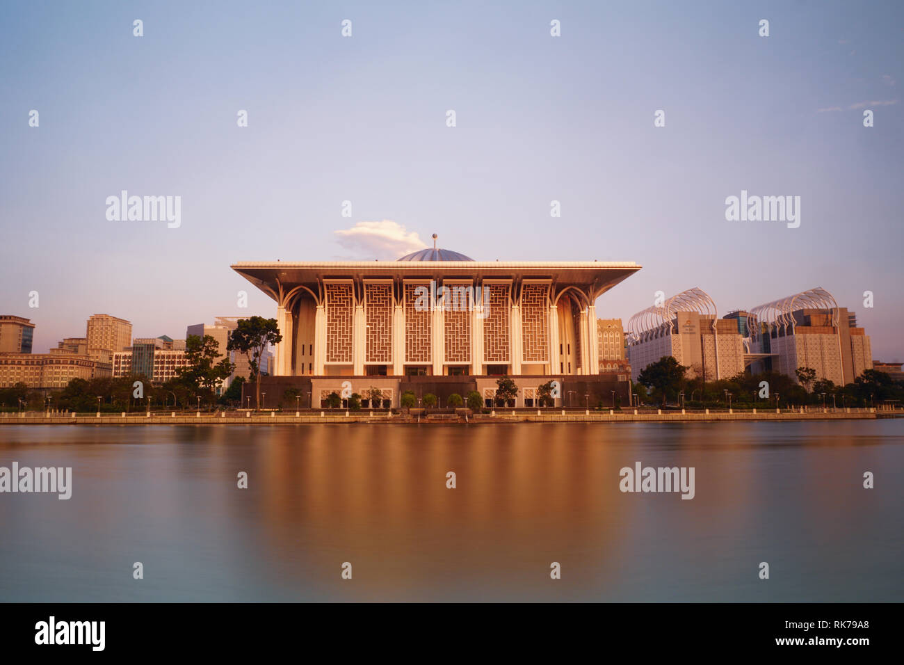 Tuanku Mizan Zainal Abidin Mosque or Iron Mosque (Masjid Besi in Malay ...