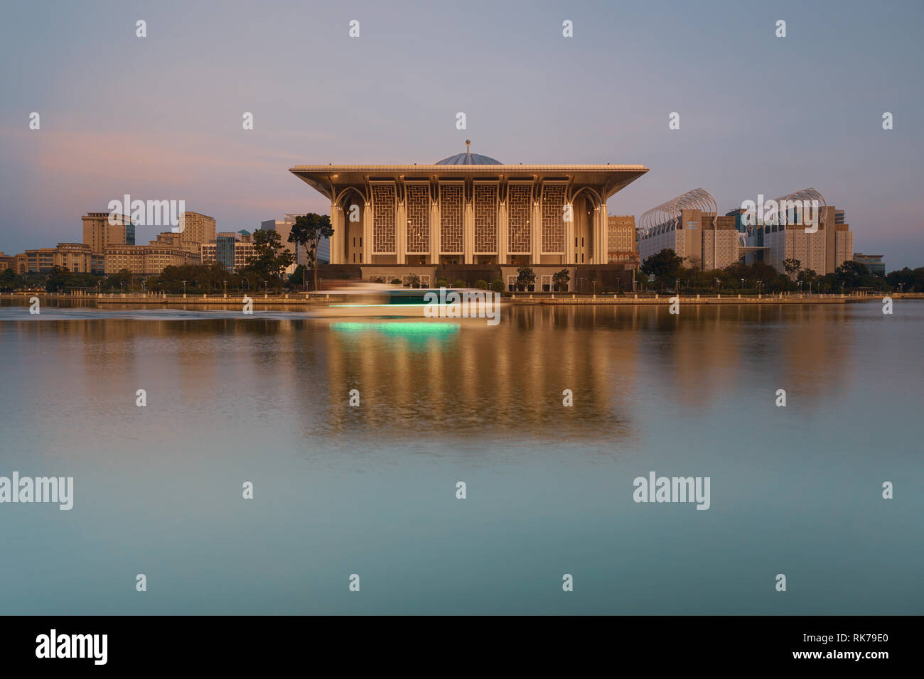 Tuanku Mizan Zainal Abidin Mosque or Iron Mosque (Masjid Besi in Malay ...