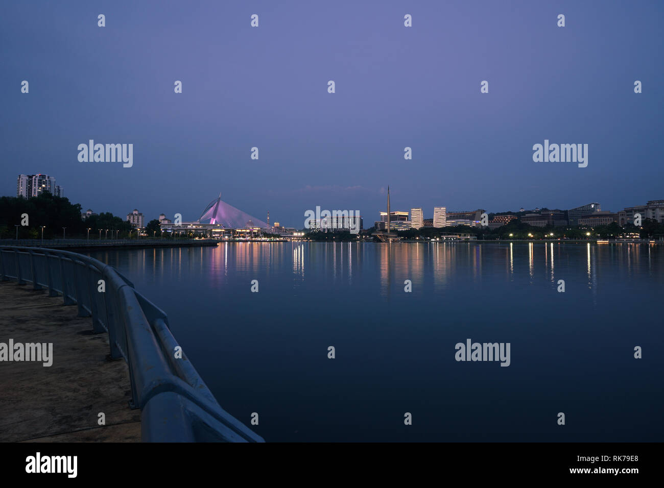 Tuanku Mizan Zainal Abidin Mosque or Iron Mosque (Masjid Besi in Malay ...