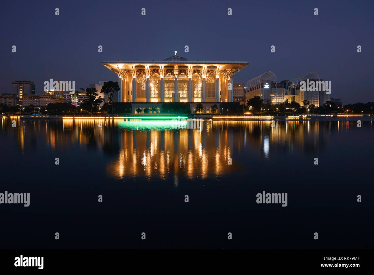 Tuanku Mizan Zainal Abidin Mosque or Iron Mosque (Masjid Besi in Malay ...
