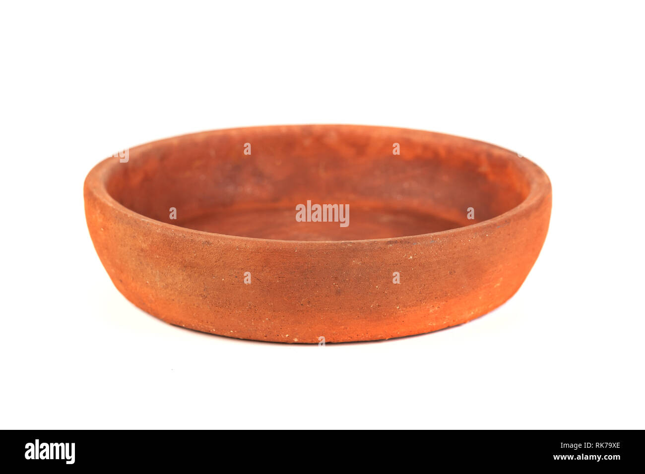 ketsi, georgian traditional clay pot for cooking food on white ...