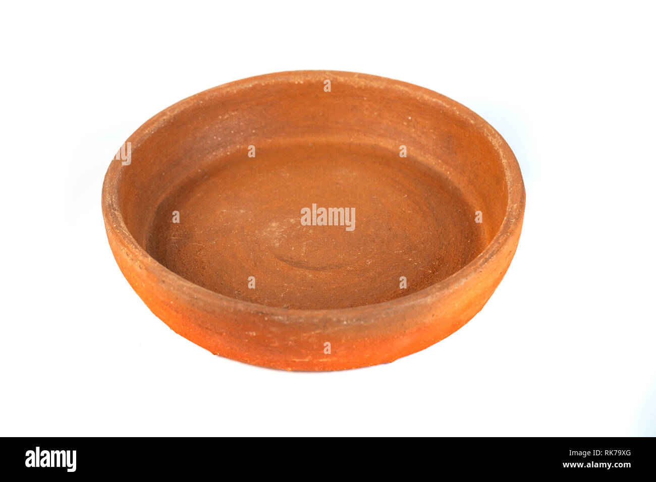 ketsi, georgian traditional clay pot for cooking food on white ...