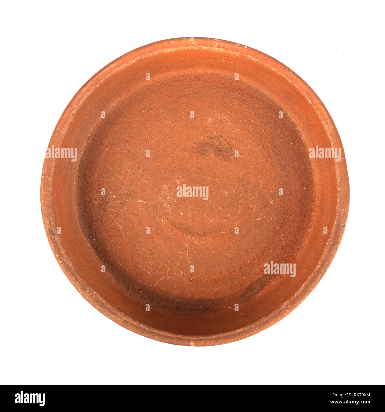 ketsi, georgian traditional clay pot for cooking food on white ...