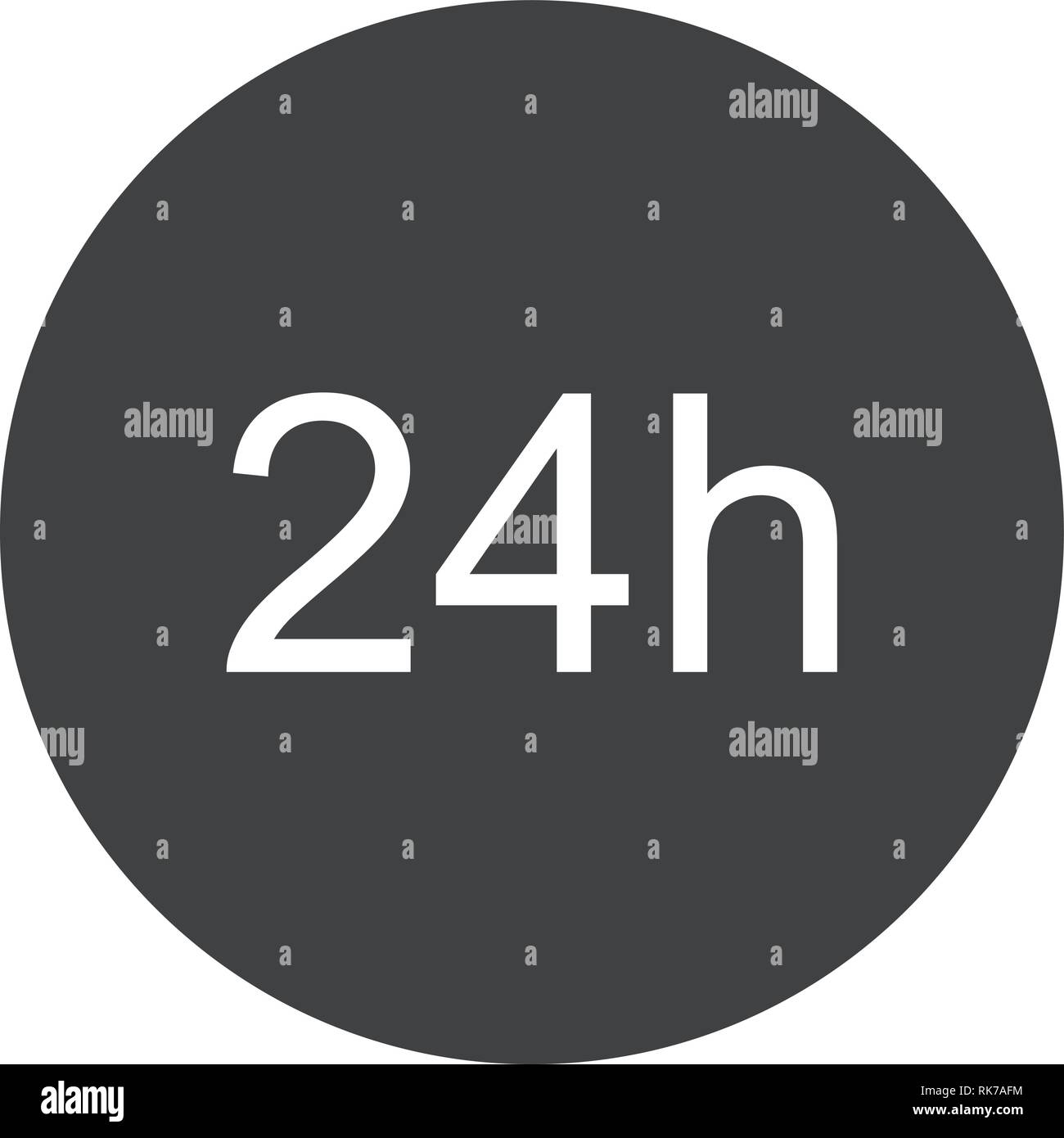 24 h Stock Vector Images - Alamy