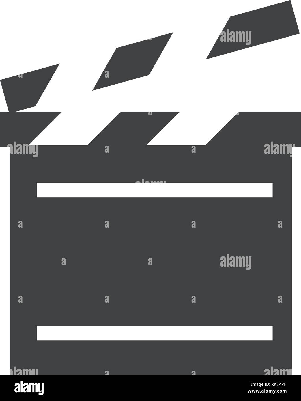 Movie flap Stock Vector Images - Alamy