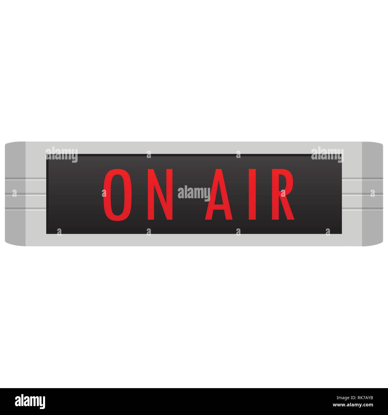 Vector on air realistic sign Stock Vector Image & Art - Alamy