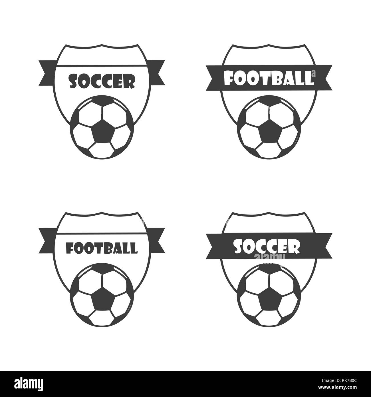 European Soccer Emblems With Names