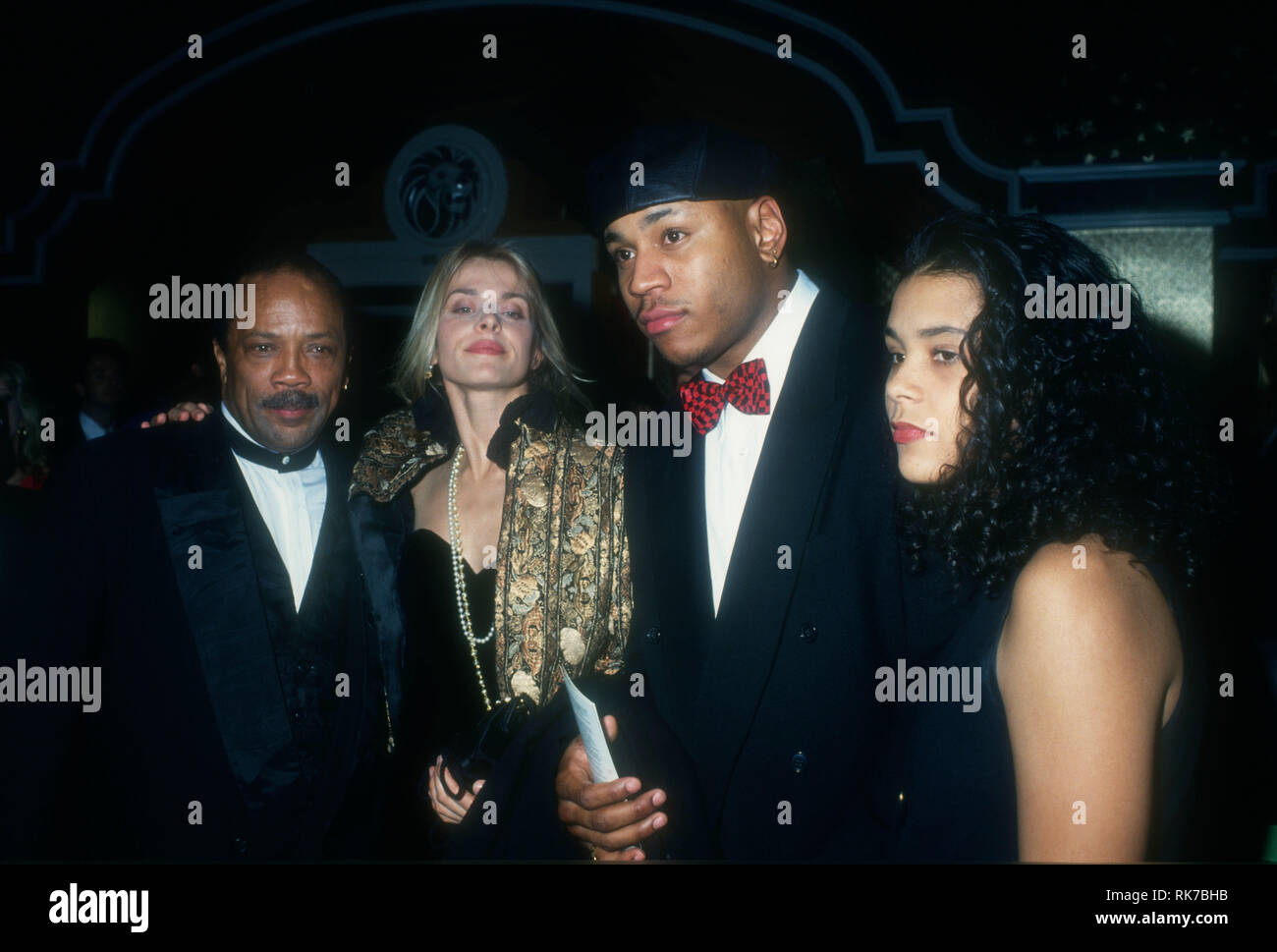 LAS VEGAS, NV - JANUARY 1: Producer Quincy Jones, actress Nastassja ...