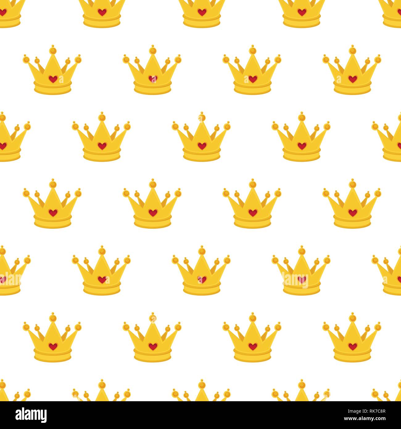Crown pattern hi-res stock photography and images - Alamy