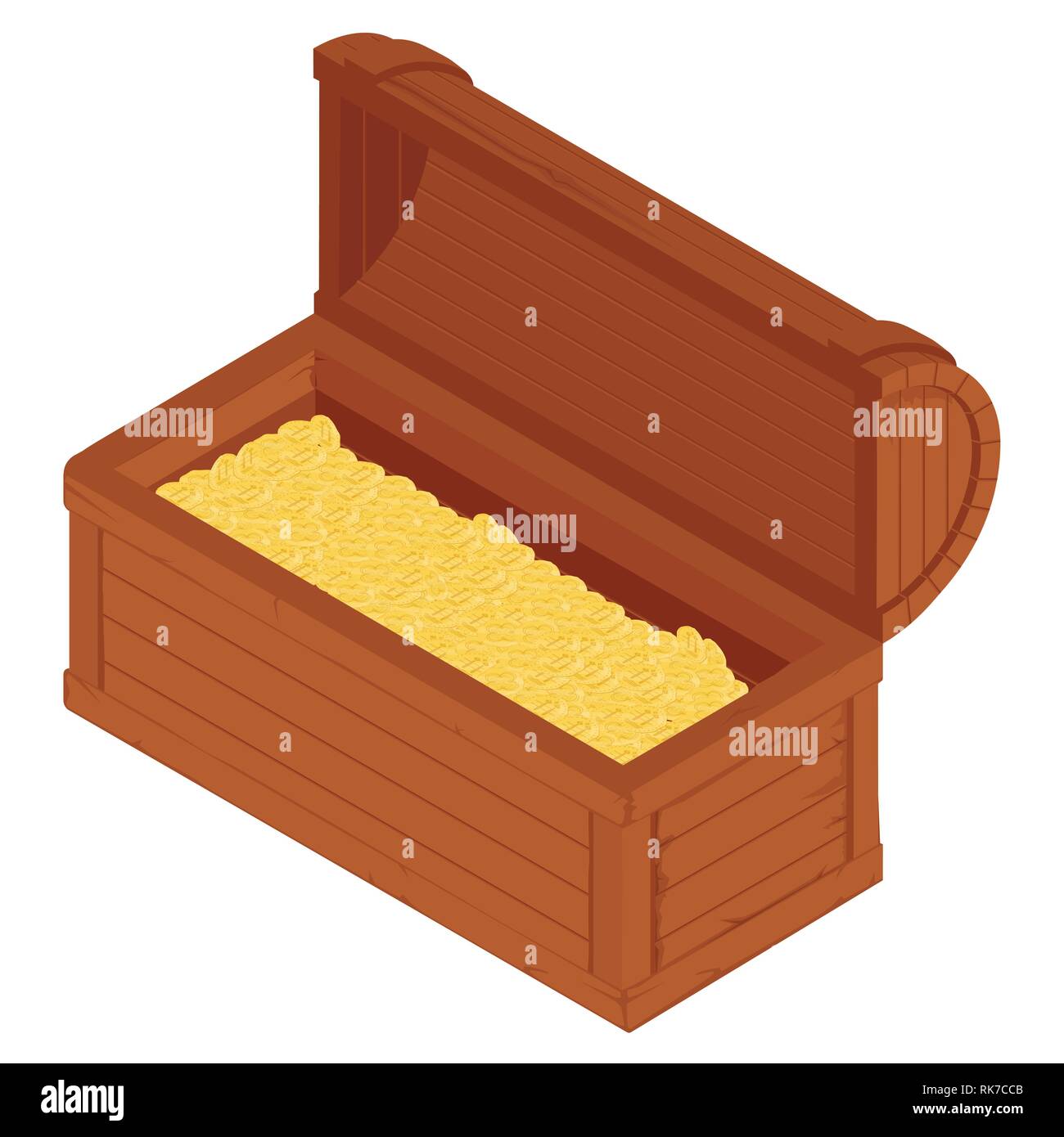 Cute Treasure Chest Clipart