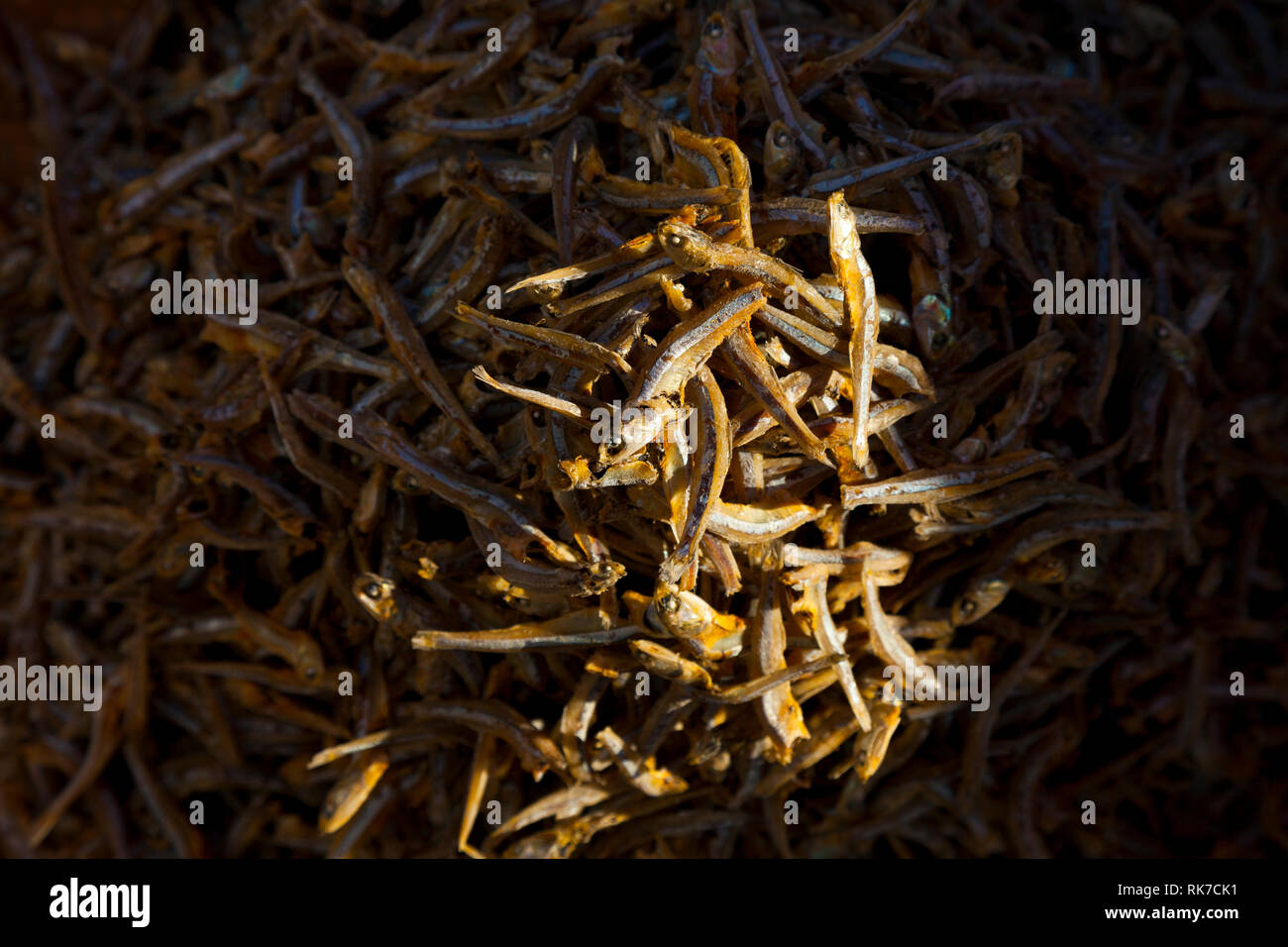 Dried fish. Phang Nga Bay, Andaman Sea, Thailand, Asia Stock Photo - Alamy
