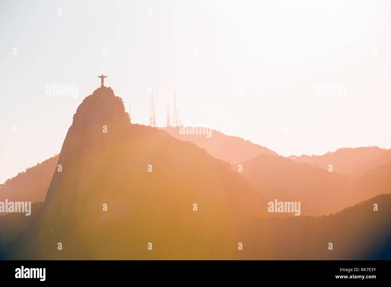 Rio de Janeiro aerial view at sunny day, Brazil Stock Photo - Alamy