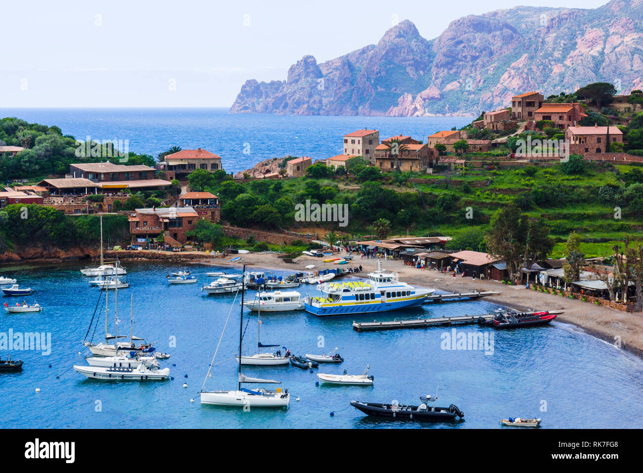 Girolata corsica hi-res stock photography and images - Alamy
