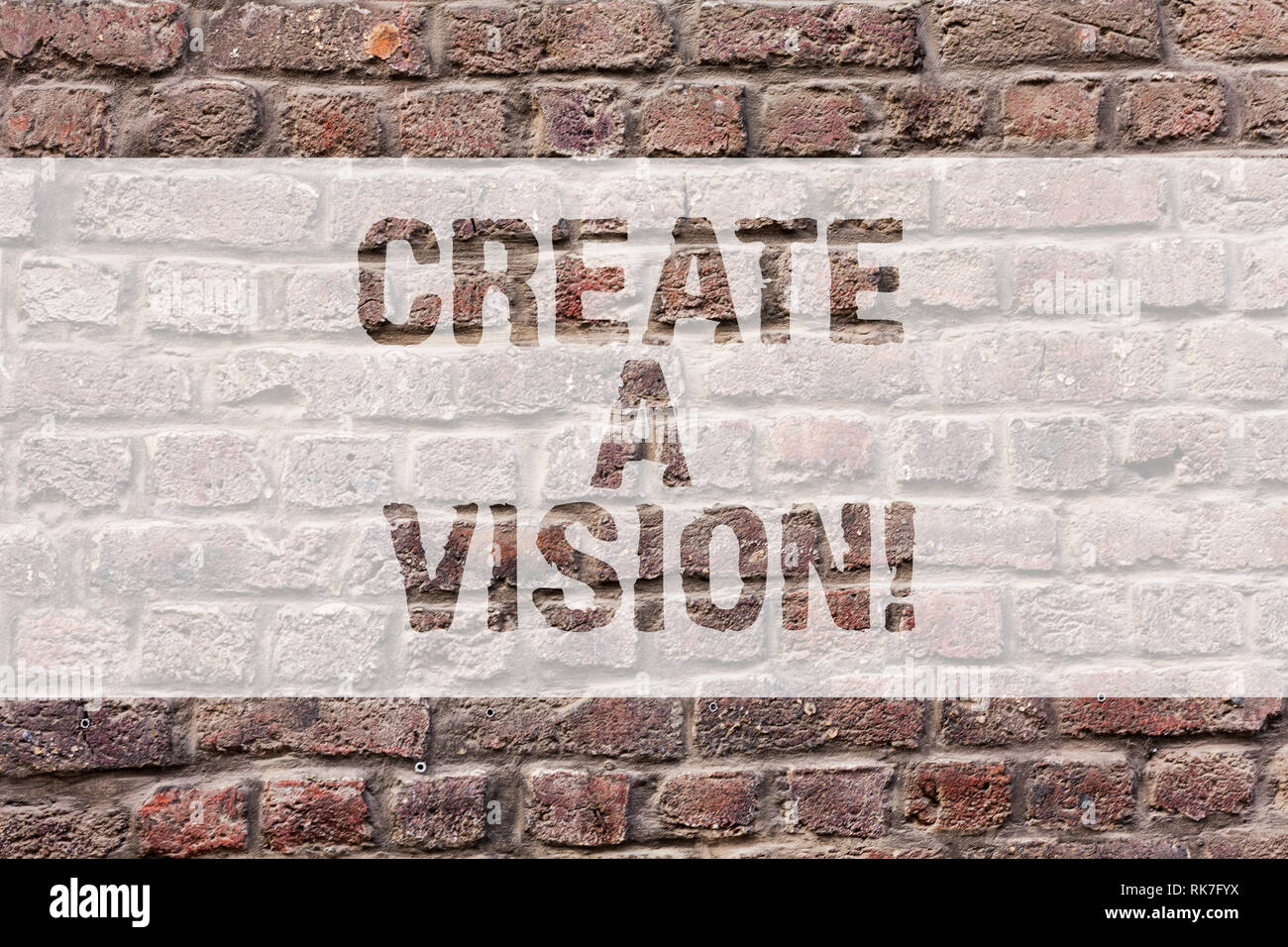 Word writing text Create A Vision. Business concept for Develop a ...