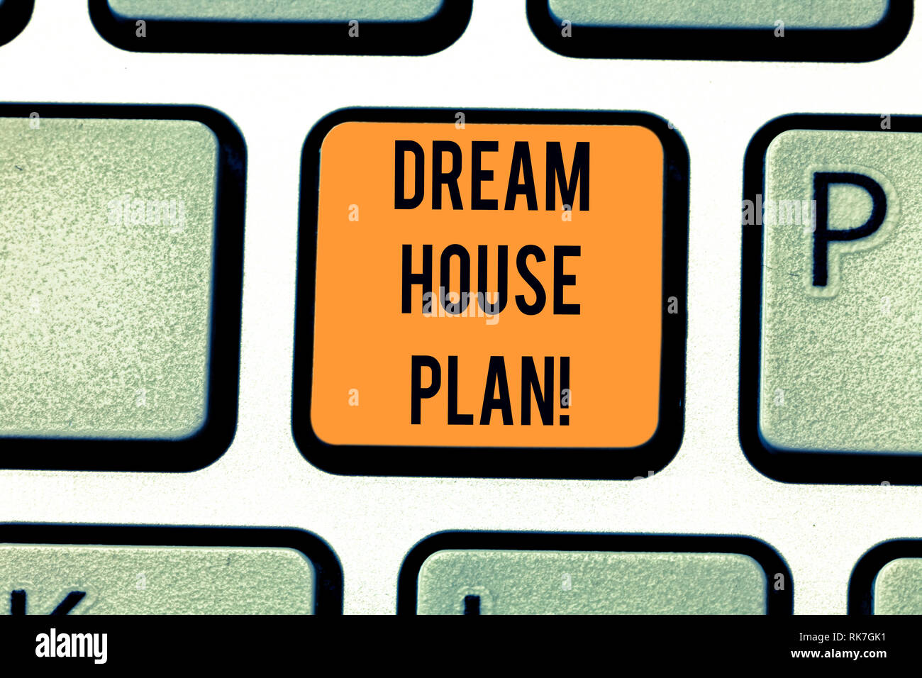 Word writing text Dream House Plan. Business concept for construction ...