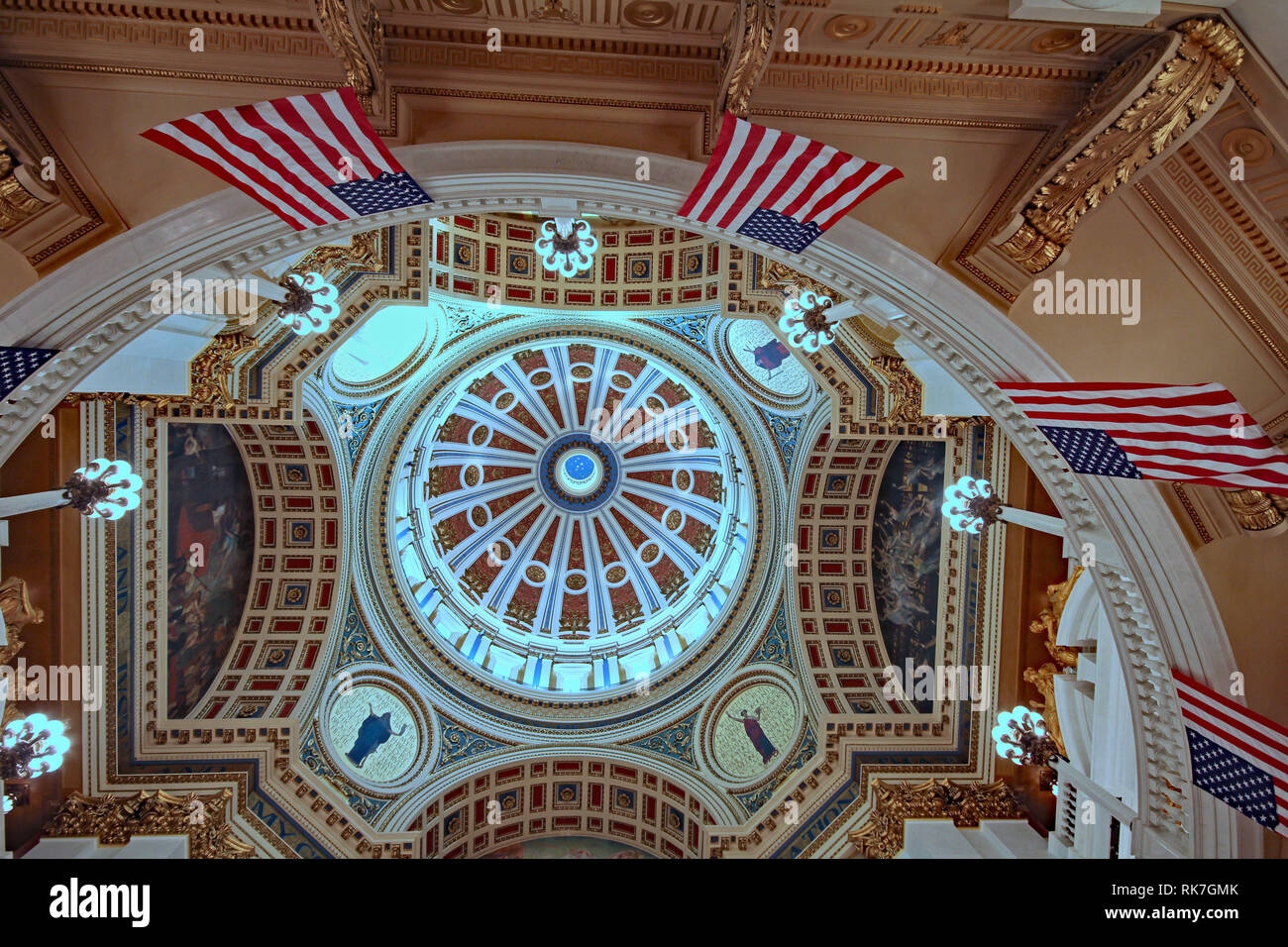 HARRISBURG, PA, USA - JUNE 2012: The Pennsylvania State Capitol ...