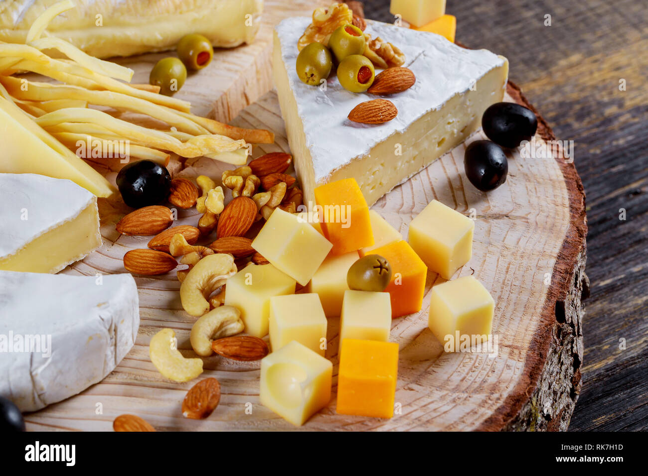 Board appetizing piece cheese hi-res stock photography and images - Alamy