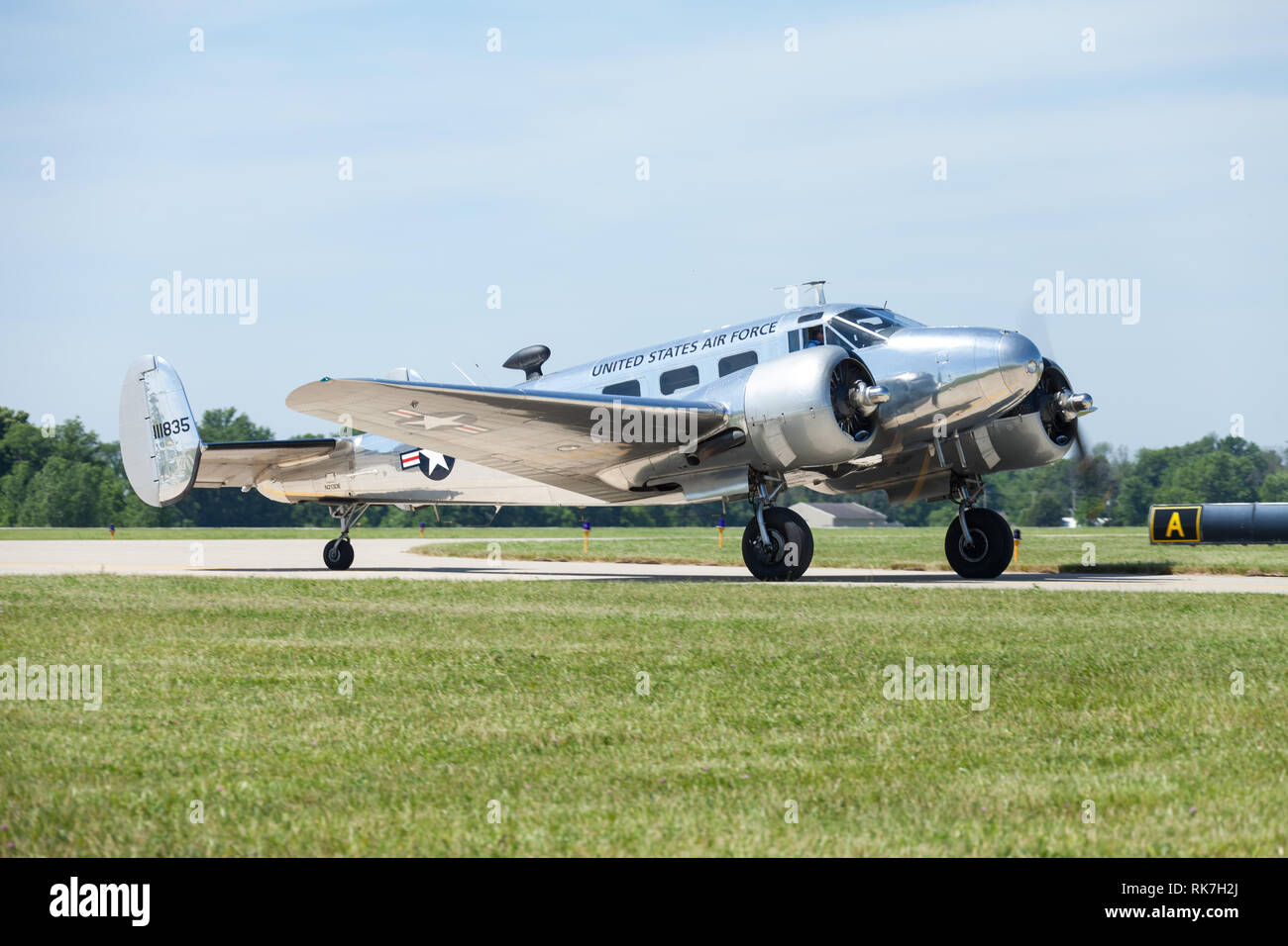 Beechcraft c 45 hi-res stock photography and images - Alamy