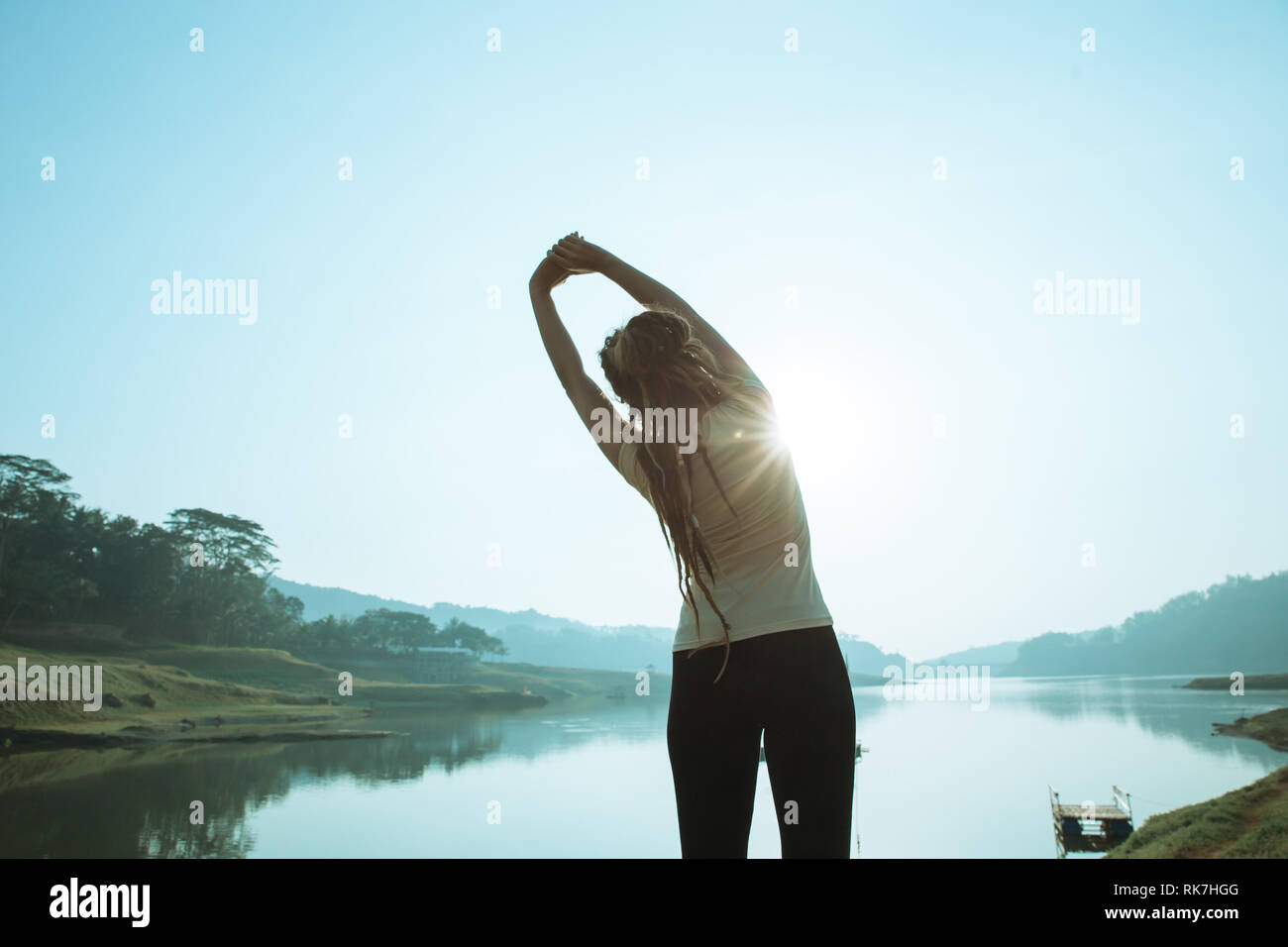 Side arm raise hi-res stock photography and images - Alamy