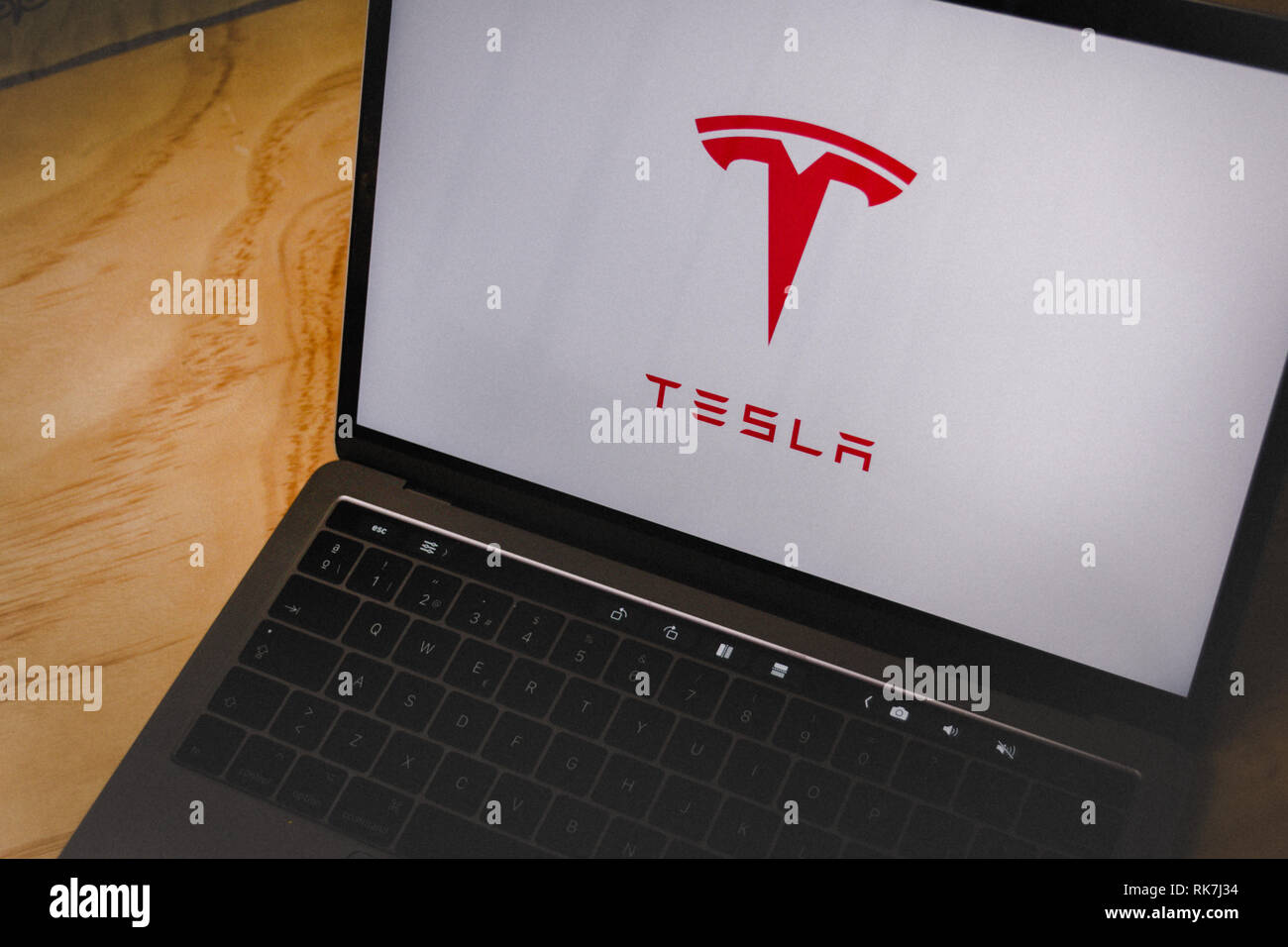 Houston, Texas / United States of America - 08/2/2019: Tesla Motors ...