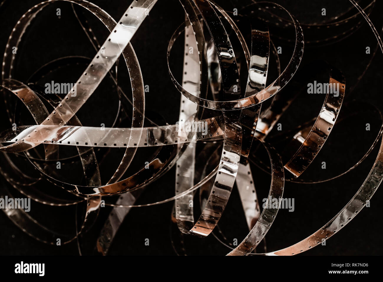 Old photo film rolls, retro reels, photographic film. Vintage ...