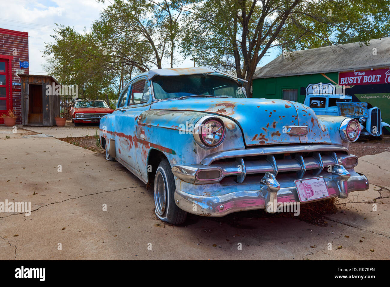Route 66 cars hi-res stock photography and images - Alamy