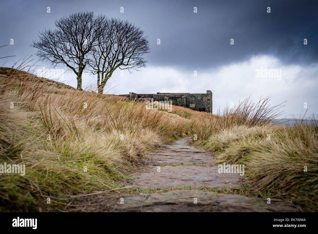 Top Withens also known as Top Withins on Haworth Moor, Haworth, UK ...