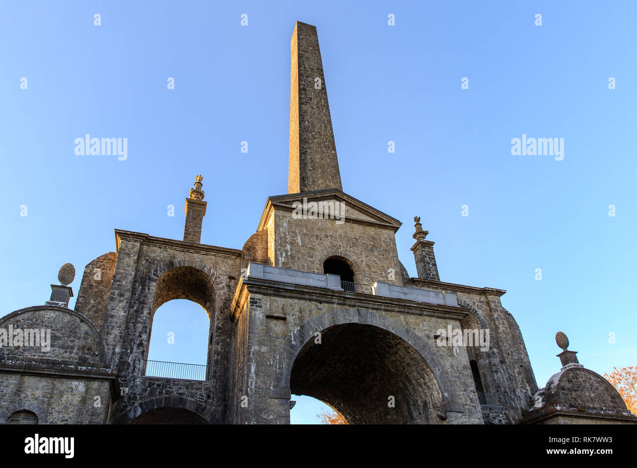 The Obelisk Conolly`s Folly built within Castletown Estate to provide ...