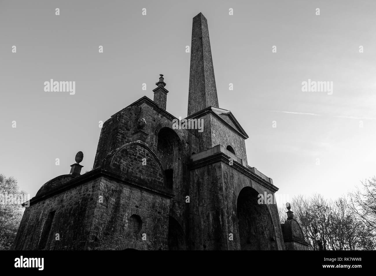 The Obelisk Conolly`s Folly built within Castletown Estate to provide ...