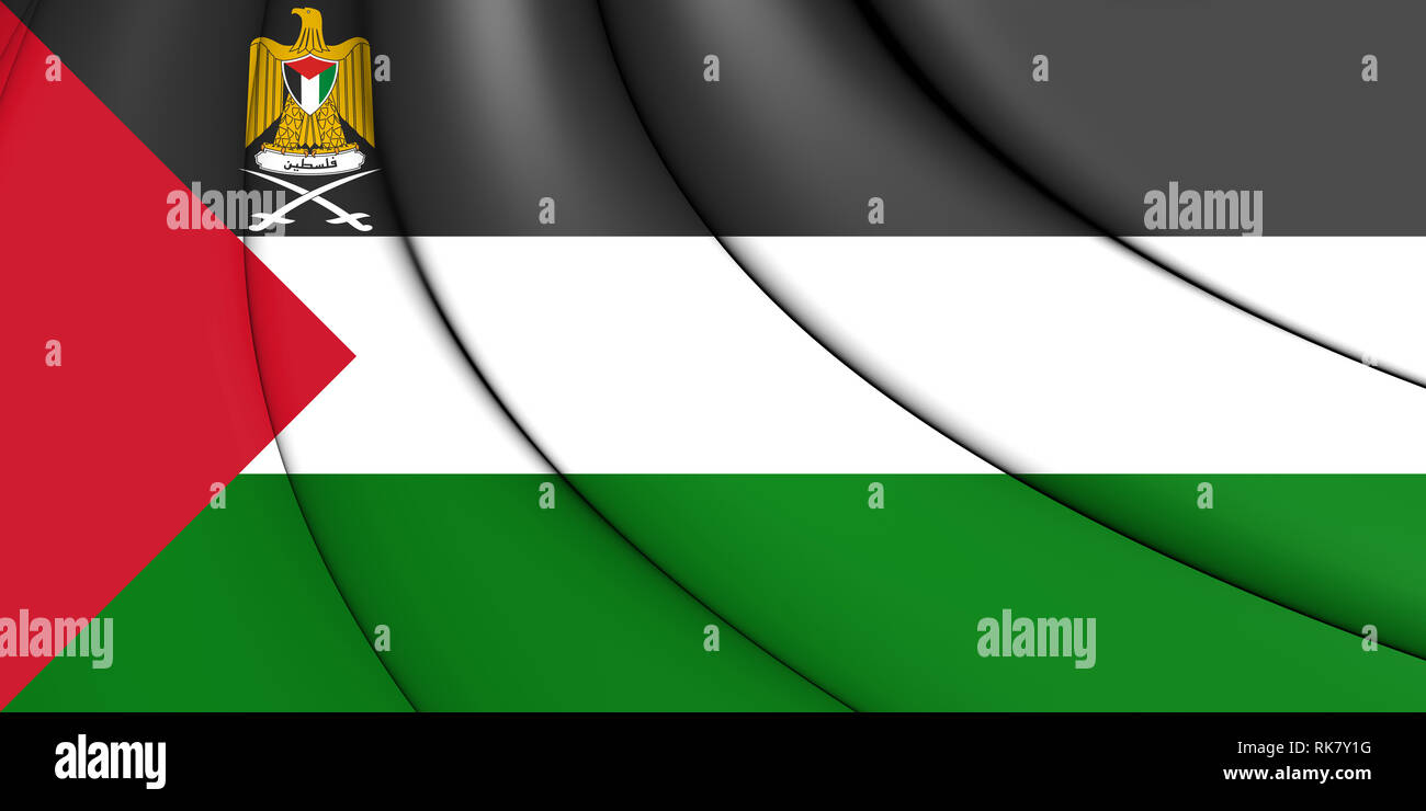 National flag palestine black white hi-res stock photography and images ...