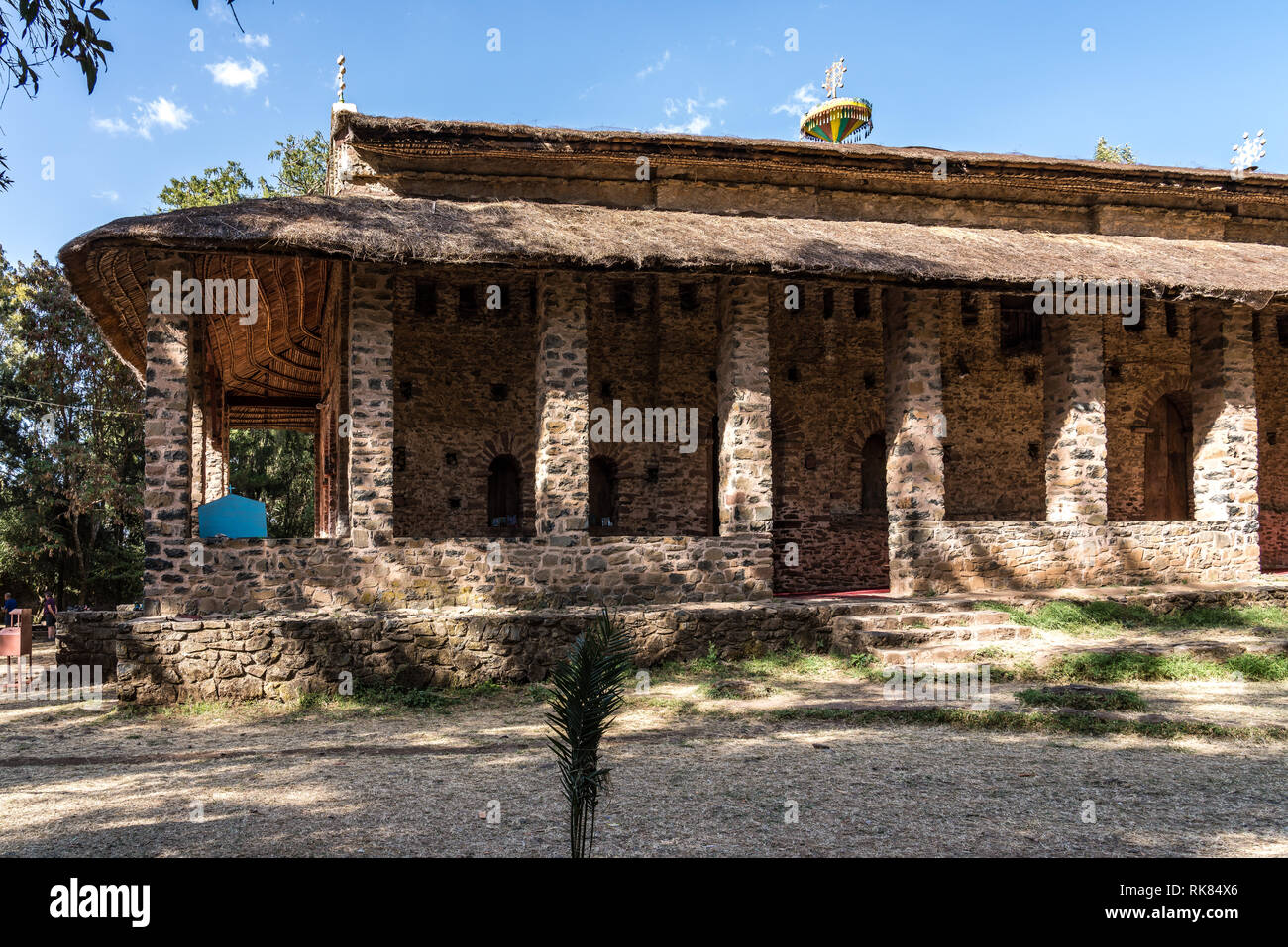 Debre Berhan Selassie Church in Gondar, Ethiopia Stock Photo - Alamy