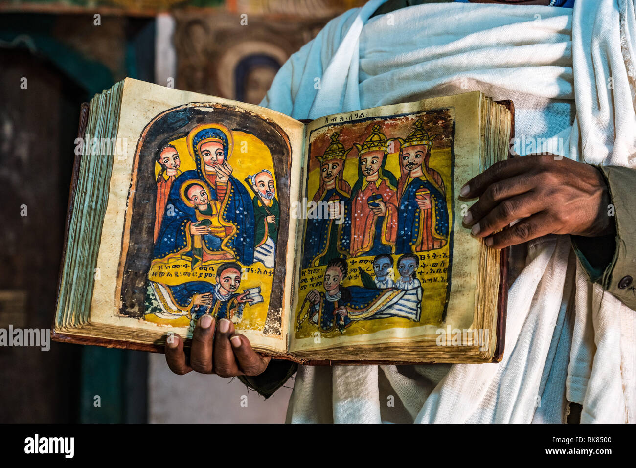 Inside the Yeha temple in Yeha, Ethiopia, Africa Stock Photo - Alamy