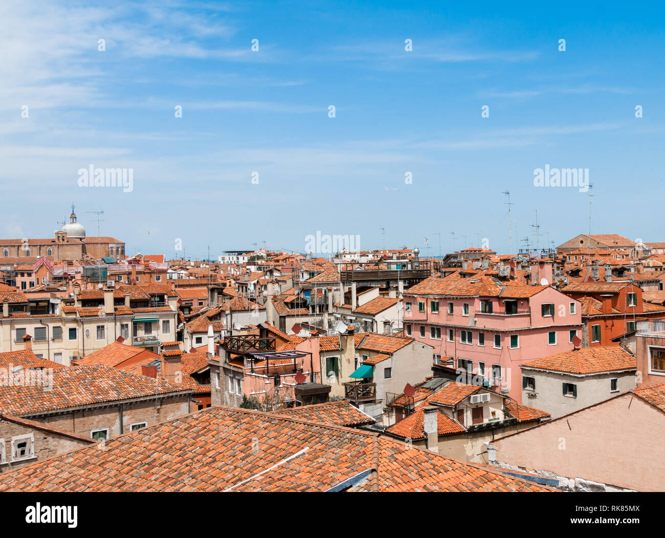 Rooftop view of venice hi-res stock photography and images - Alamy