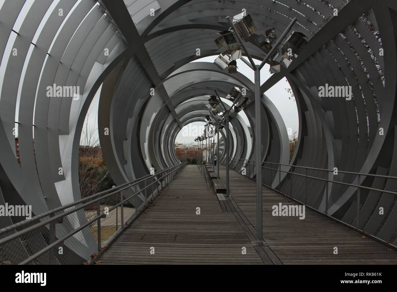 Concrete pedestrian bridge texture hi-res stock photography and images ...