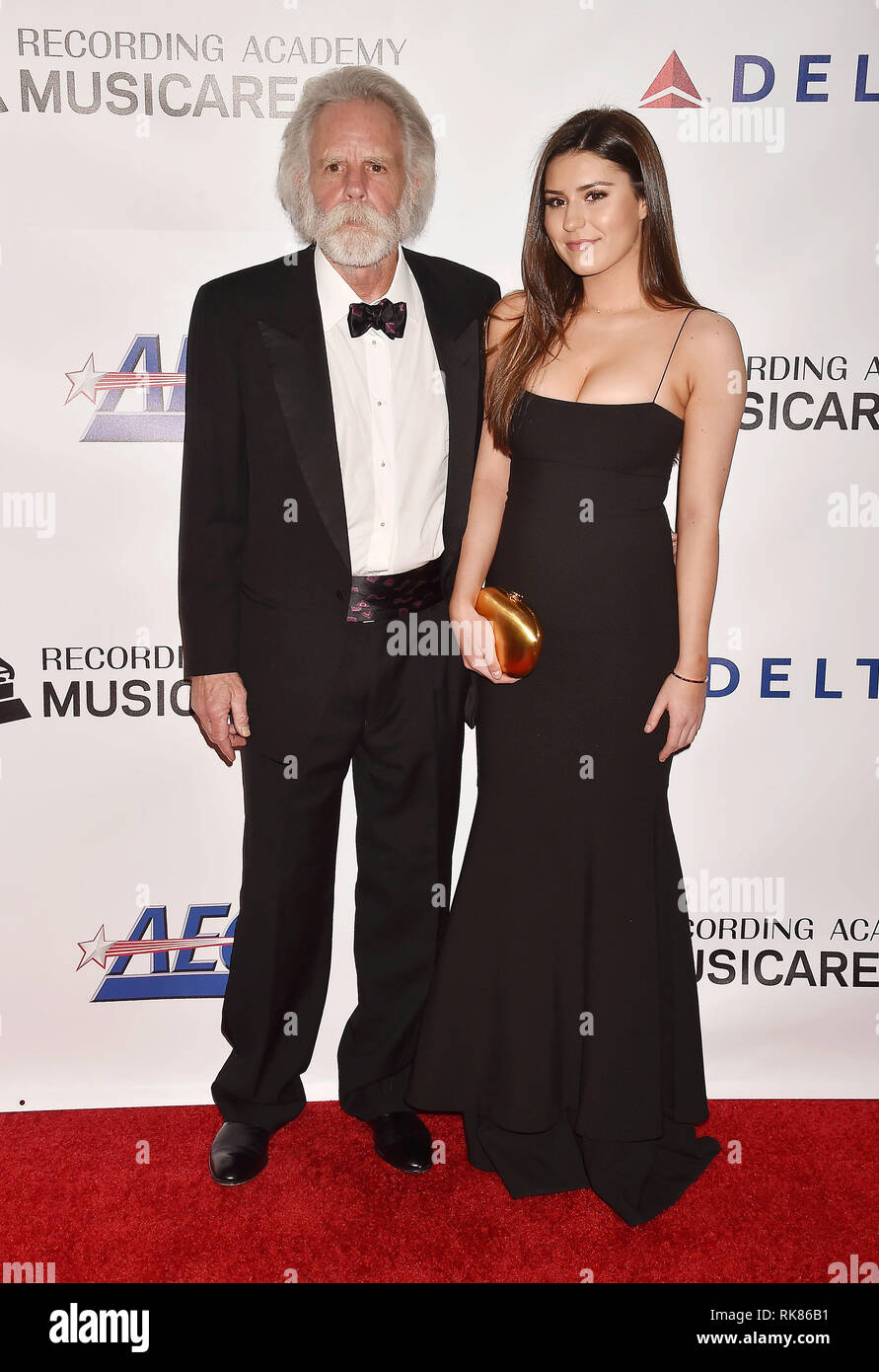 LOS ANGELES, CA - FEBRUARY 08: Bob Weir (L) and Shala Monet Weir attend ...