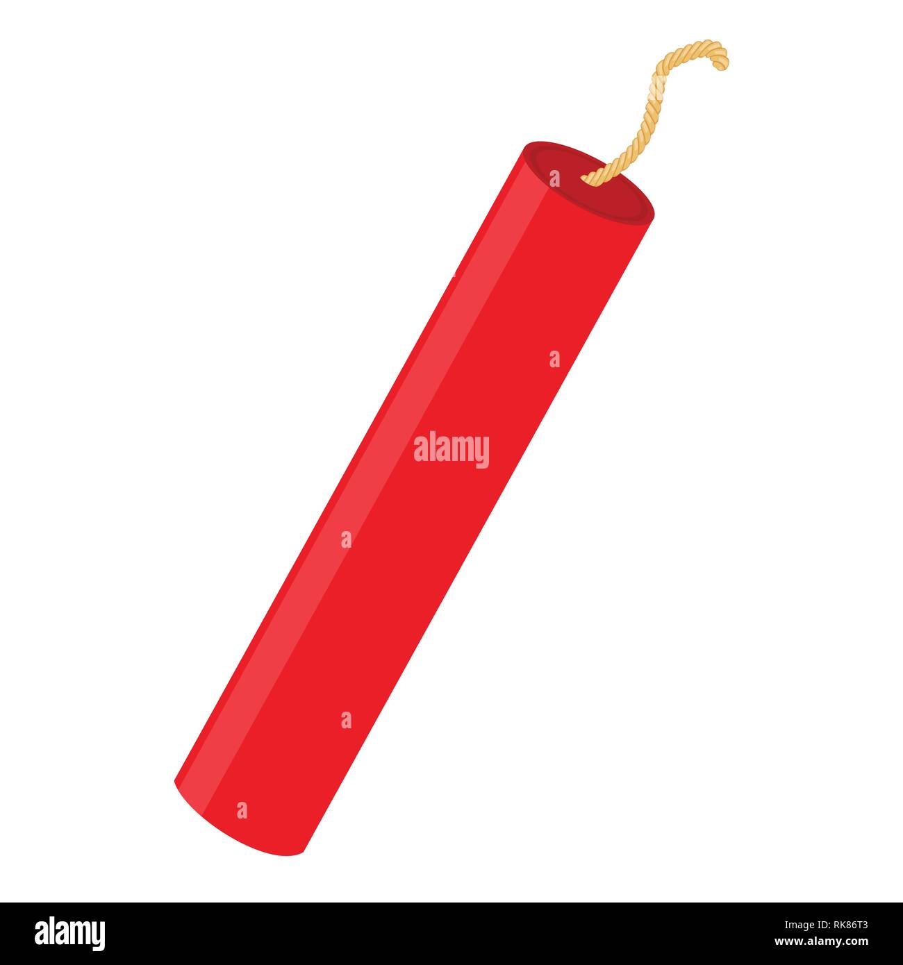 Red dynamite vector, dynamite stick, detonator, tnt vector Stock Vector ...