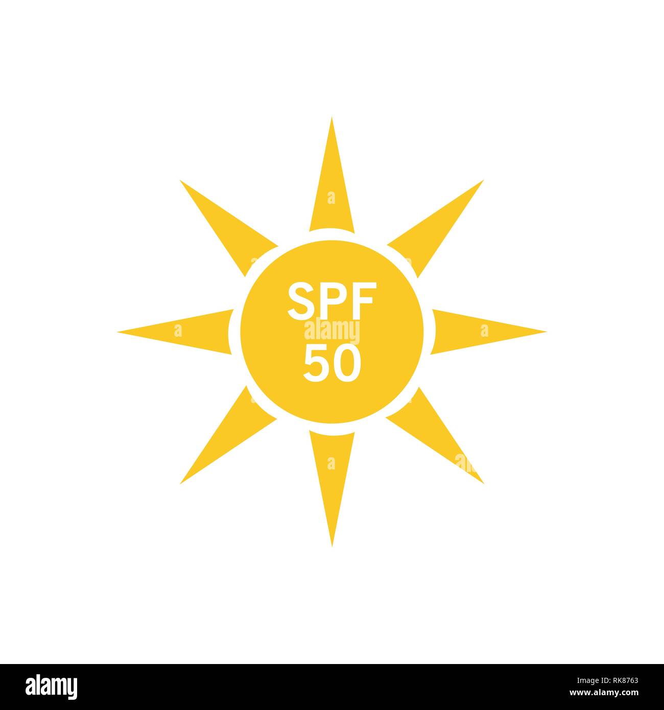 UV, sun protection, SPF 50 vector icons on white Stock Vector Image ... UV, sun protection, SPF 50 vector icons on white Stock Vector Image ...