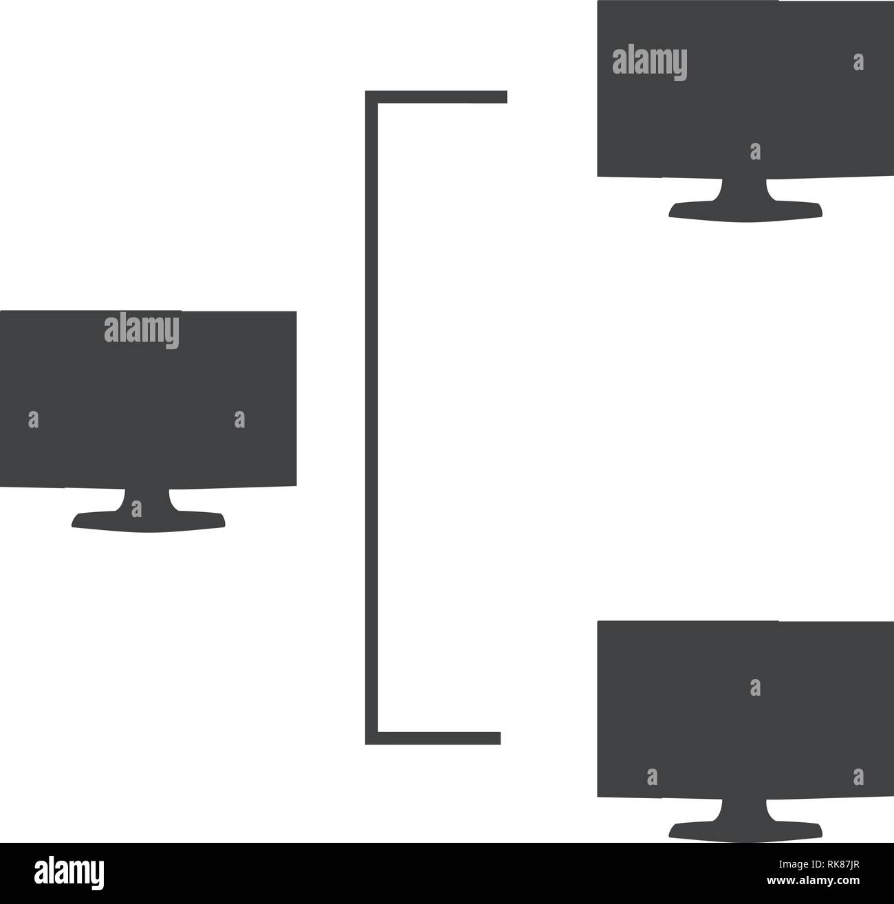 Group cluster display Stock Vector Images - Alamy