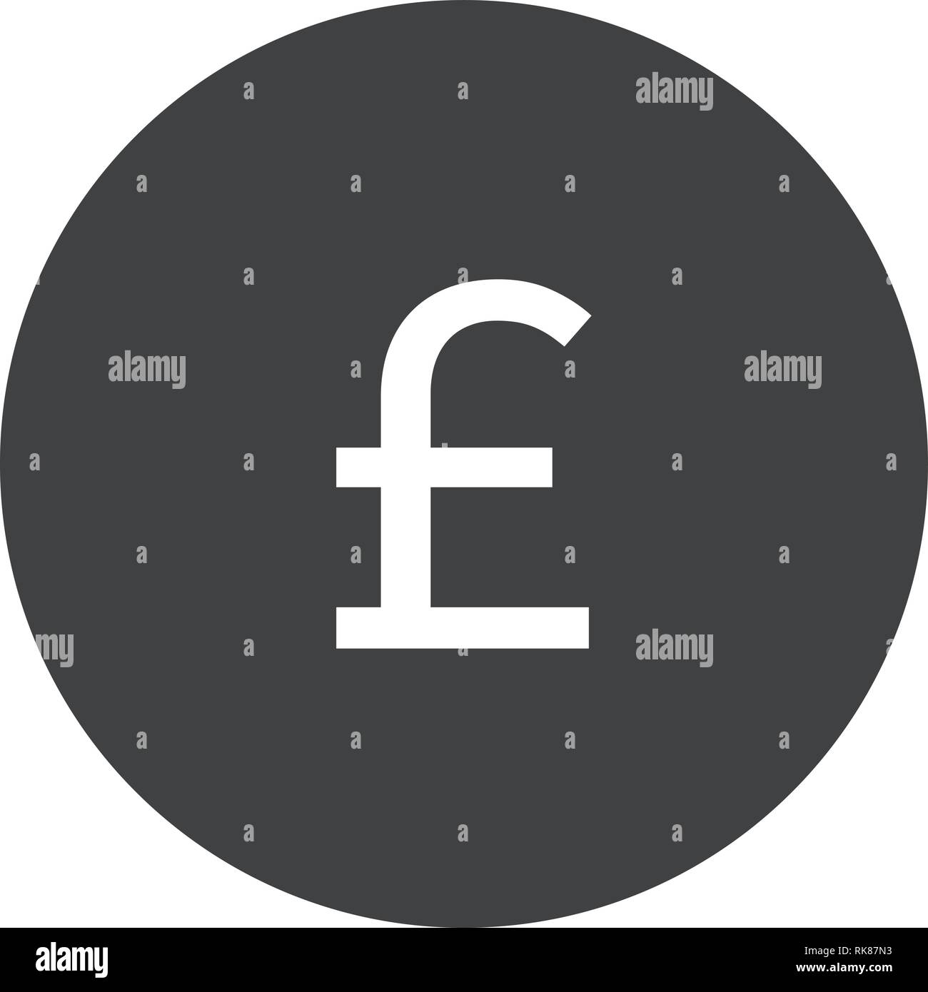 Pound vector icon. GBP currency sign, symbol Stock Vector Image & Art ...