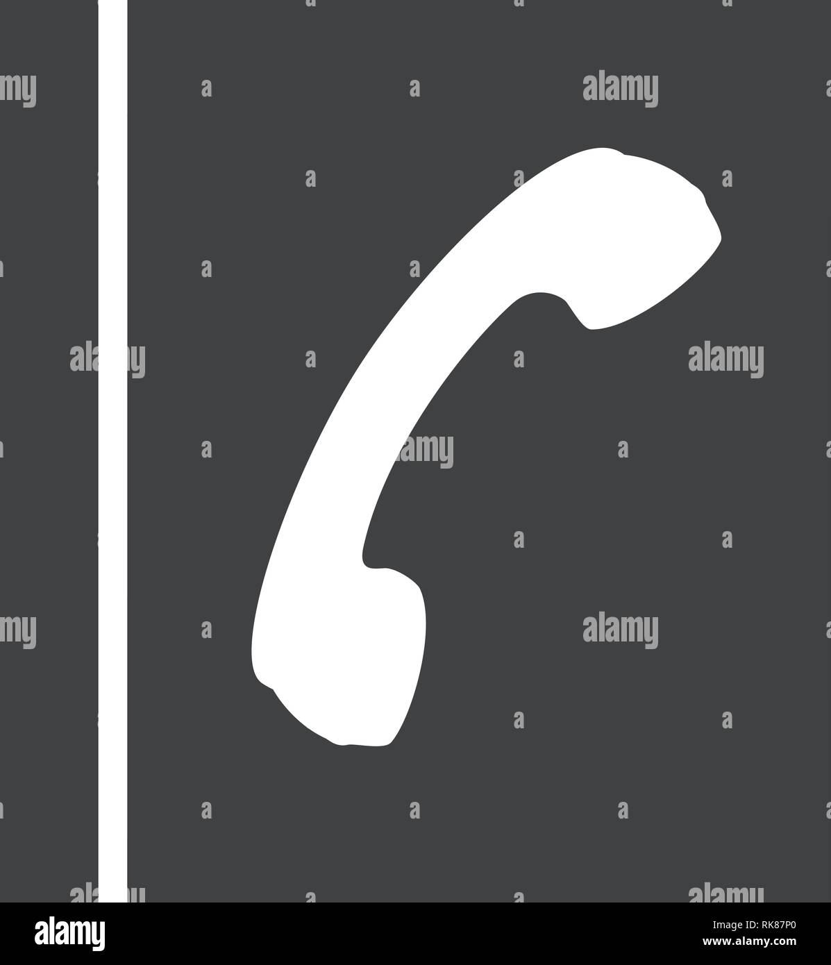 Phone voice note isolated Stock Vector Images - Alamy