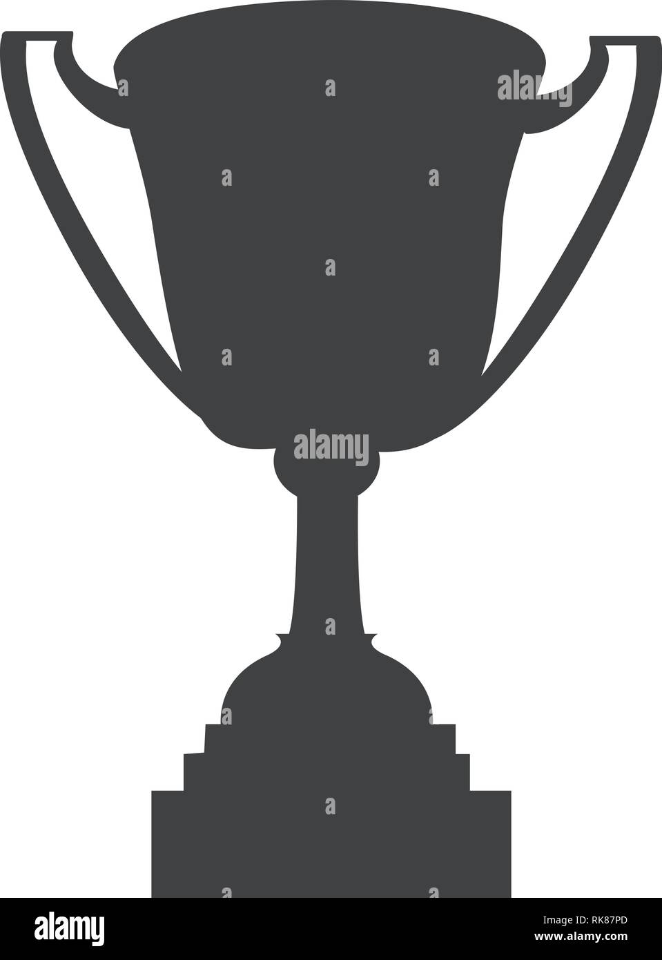 Champions cup trophy icon sign Stock Vector Images - Alamy